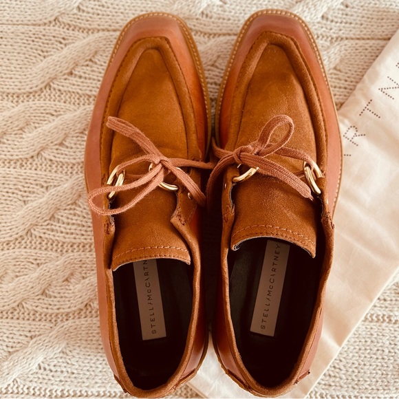 Stella McCartney | Shoes | New Stella Mccartney Brown Faux Suede And ...
